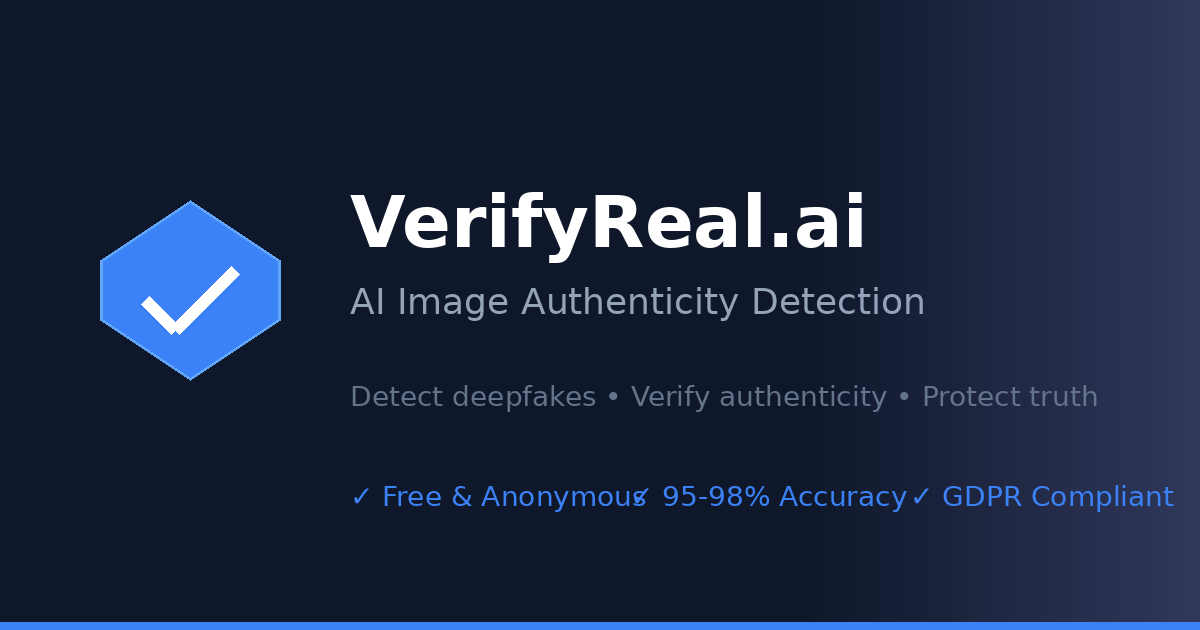 VerifyReal.ai - AI Image Authenticity Detection